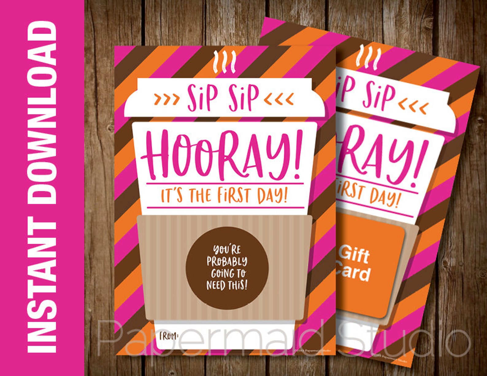 Back to School Coffee Printable First Day of School Teacher - Etsy