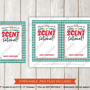 Bath and Body Christmas Gift Card Holder Printable - Teacher Christmas ...