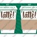 PRINTABLE I Missed You a Latte Coffee Gift Card Holder - Coworker We ...