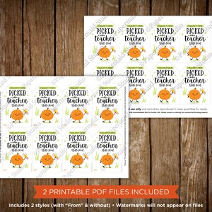 Halloween Teacher Gift Tag Printable - Teacher Halloween Tag - Coffee ...