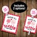 PRINTABLE Valentine's Day Lollipop Sucker Tag Valentine I'm a Sucker ...