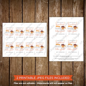 Teacher Thanksgiving Gift Tag Printable - School Teacher Thanksgiving ...