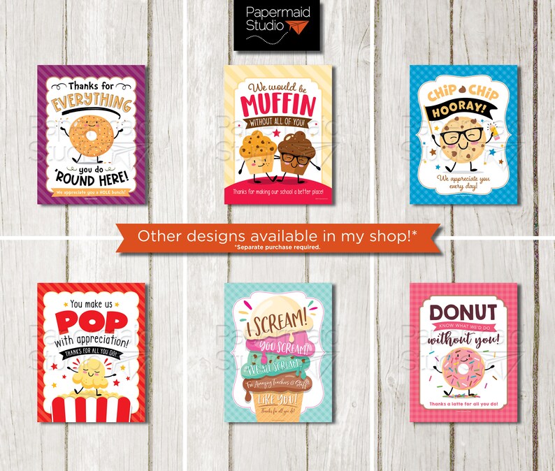 Teacher Appreciation Printable - Sub Sandwich Sign - Teacher Thank You ...