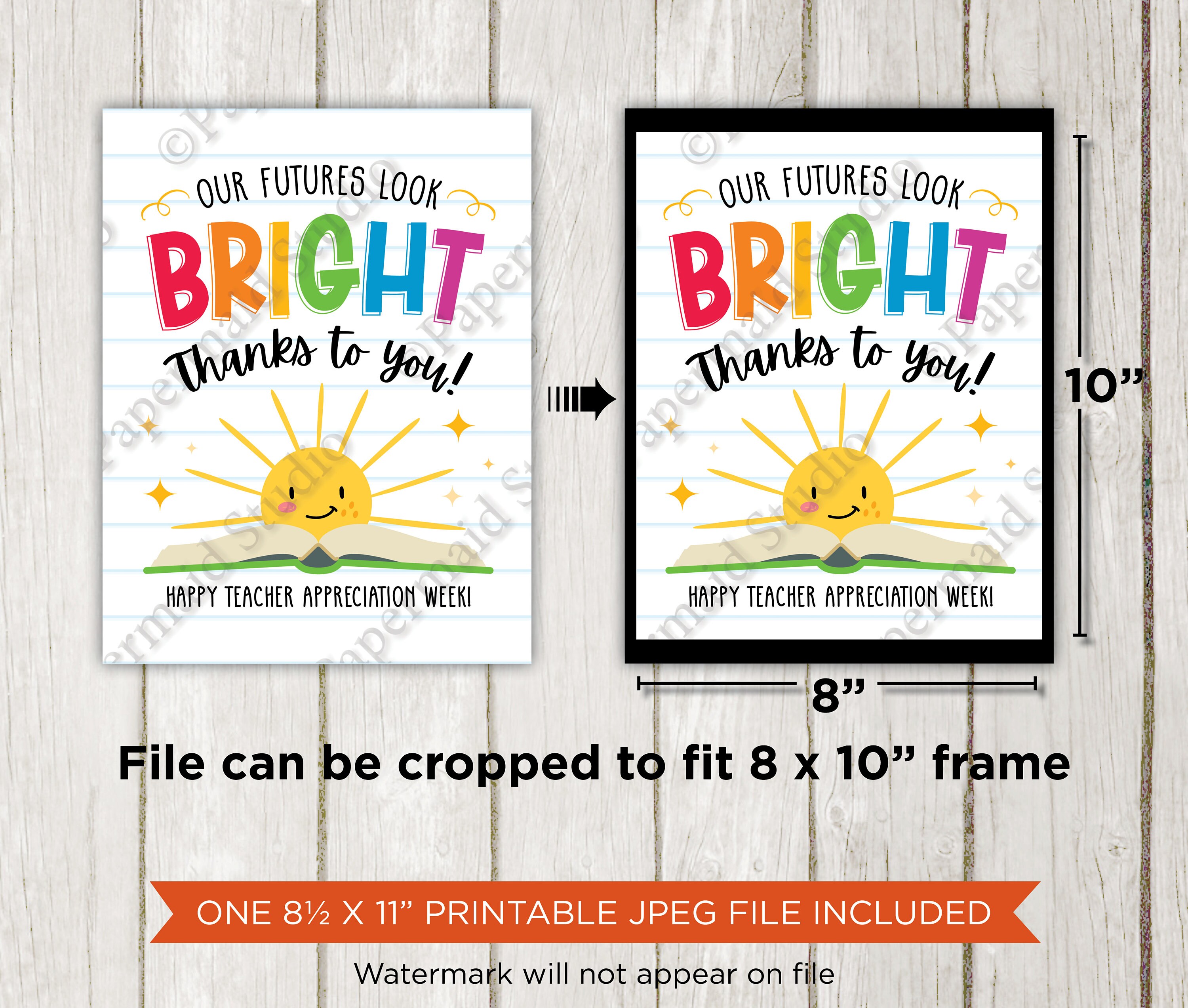 Teacher Appreciation Sign Printable - Teacher Appreciation Poster ...