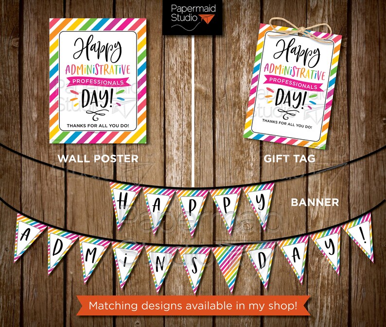 Administrative Professionals Day Gift Printable Employee - Etsy