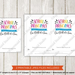 Principal Appreciation Gift - Principal Gift Card Holder - Principal ...
