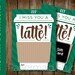 PRINTABLE I Miss You a Latte Coffee Gift Card Holder Long Distance Boss ...
