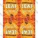 PRINTABLE Fall Leaf Gift Tag Thanksgiving Thank You Hang Tag - Etsy