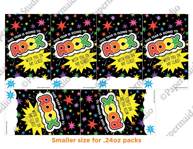 PRINTABLE Pop Candy Tag Back to School Class Treat Tag - Etsy