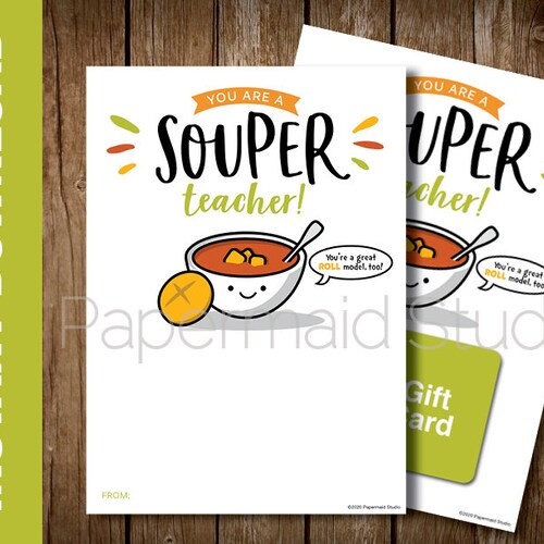 We're Souper Card - Etsy