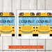 Bus Driver Gift - Printable Bus Driver Appreciation Card - School Bus ...