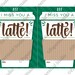PRINTABLE I Miss You a Latte Coffee Gift Card Holder - Long Distance ...