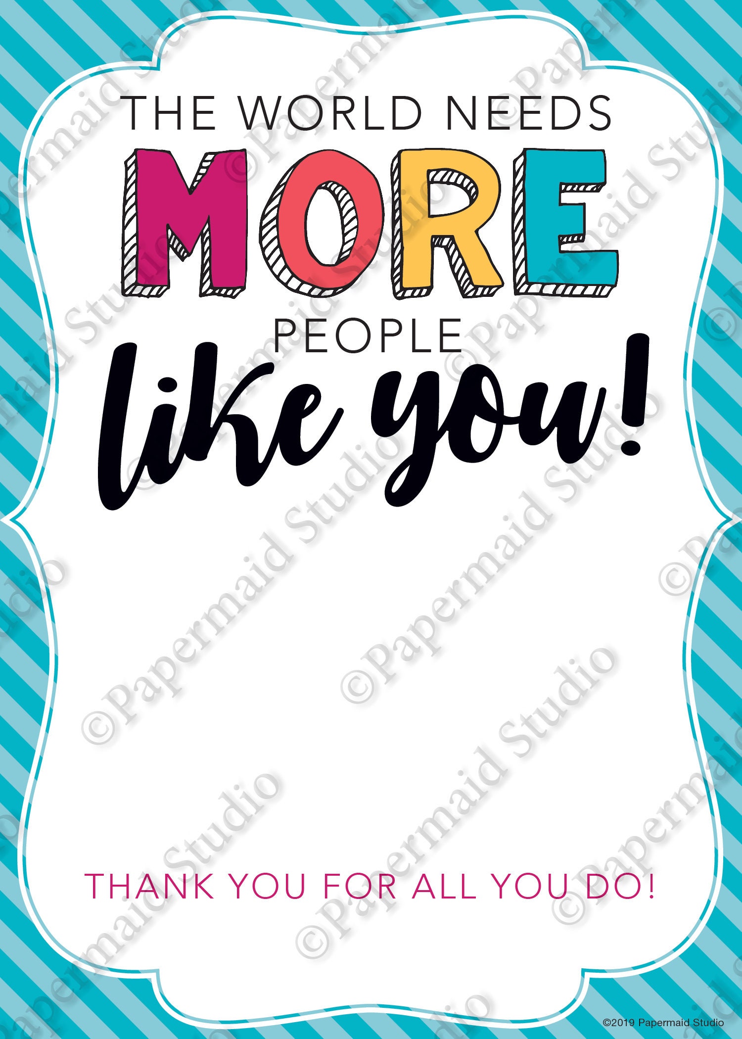 PRINTABLE Administrative Professionals Day Card Boss's Day | Etsy