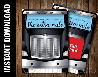 Thank You for Delivery Drivers Going Extra Mile - Etsy