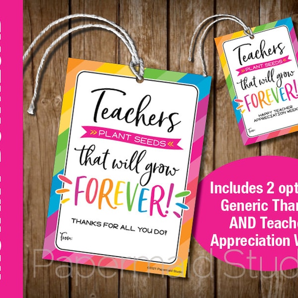 Teachers Plant Seeds - Etsy