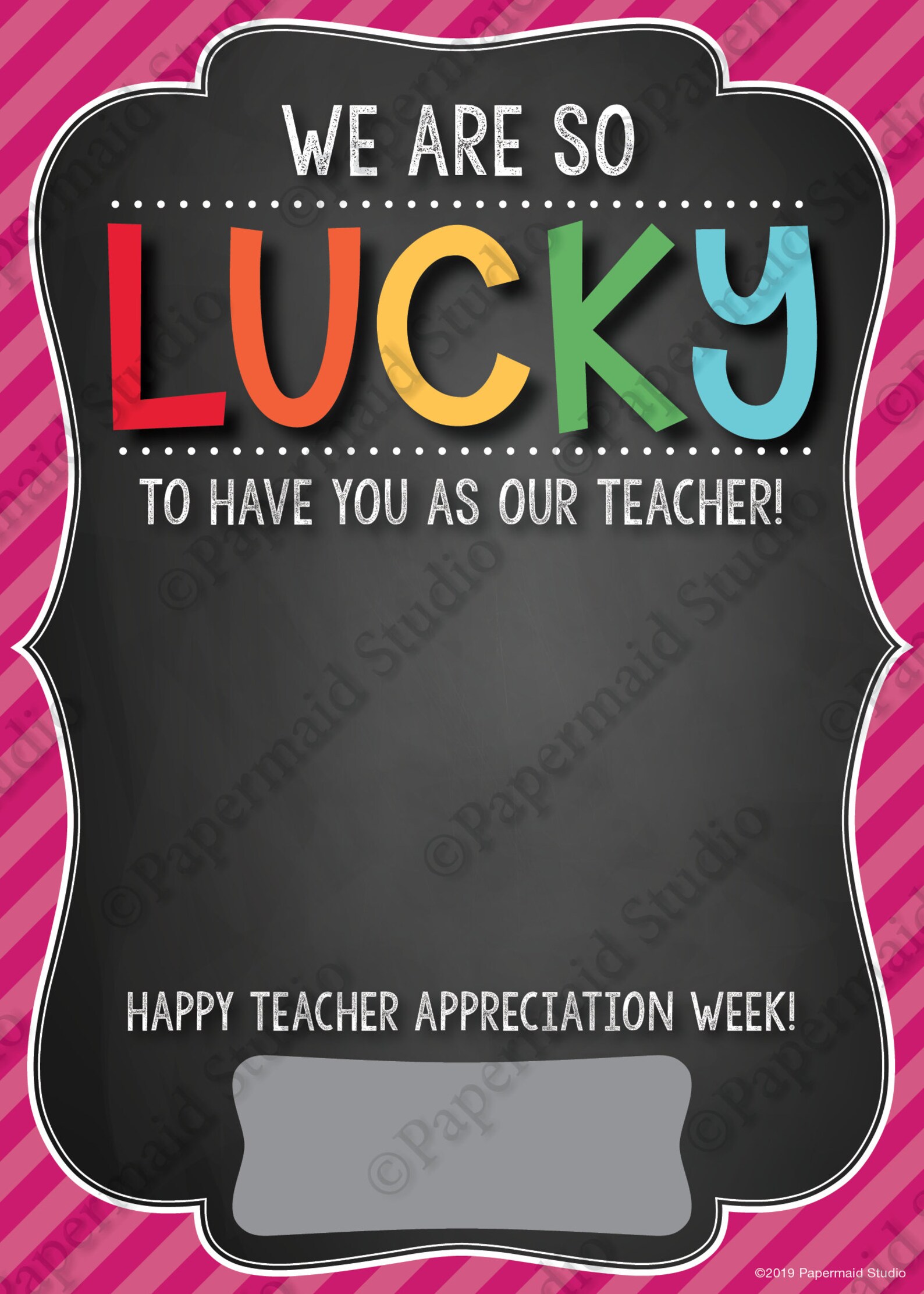 PRINTABLE Teacher Appreciation Week Card Teacher - Etsy