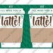 PRINTABLE I'll Miss You a Latte Coffee Gift Card Holder - Preschool ...