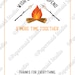 PRINTABLE Camp Counselor Thank You Card - Summer Camp Thank You Note ...
