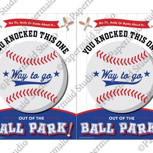 PRINTABLE Baseball Congratulations Card - Printable Baseball Coach ...