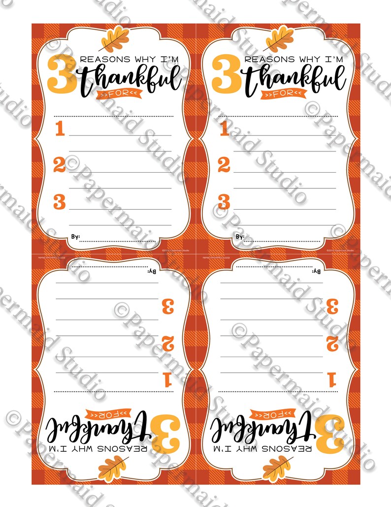 PRINTABLE Thanksgiving Thank You Card Thanksgiving Gratitude - Etsy