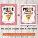 Pizza Teacher Appreciation Printable Employee Appreciation Gift Staff ...