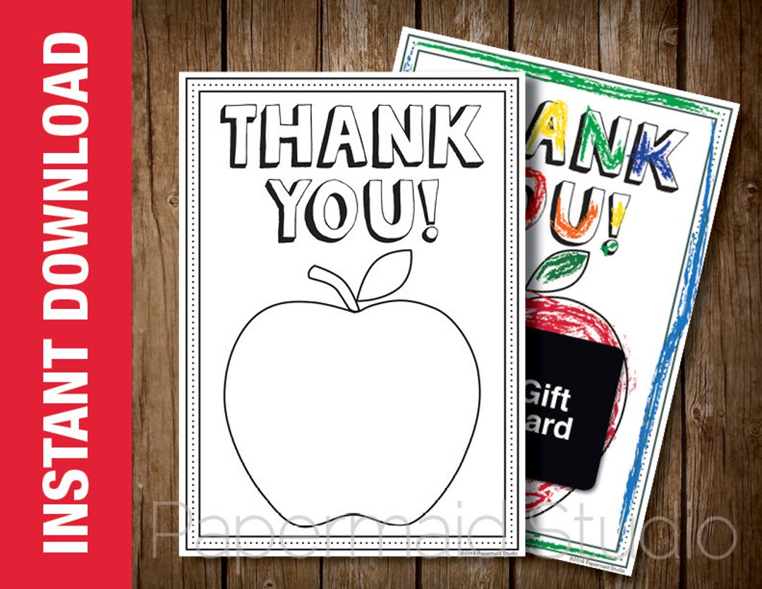Teacher Apple Coloring Page