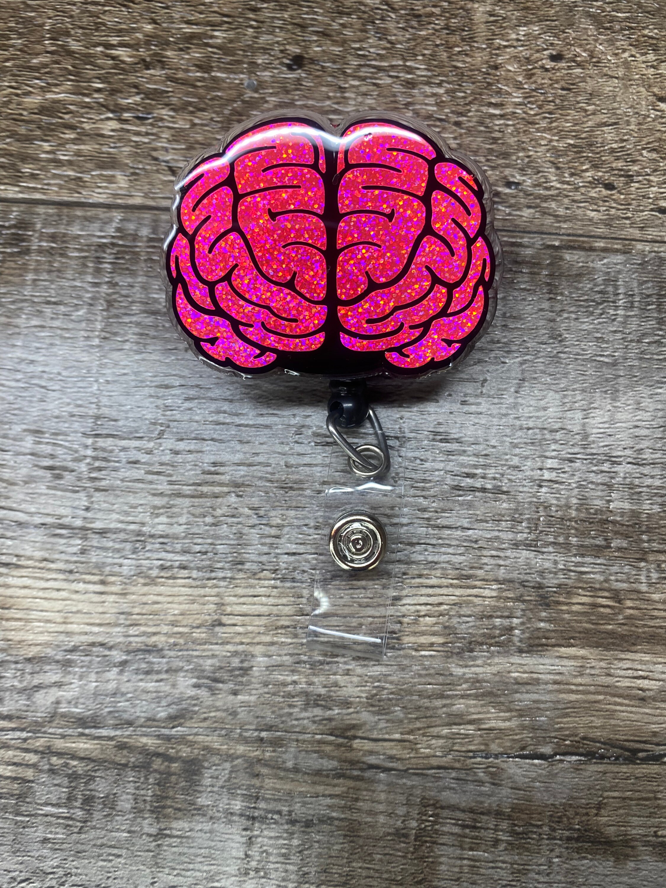 Brain Badge Real Neurology Neurologist ID Card Holder - Etsy UK