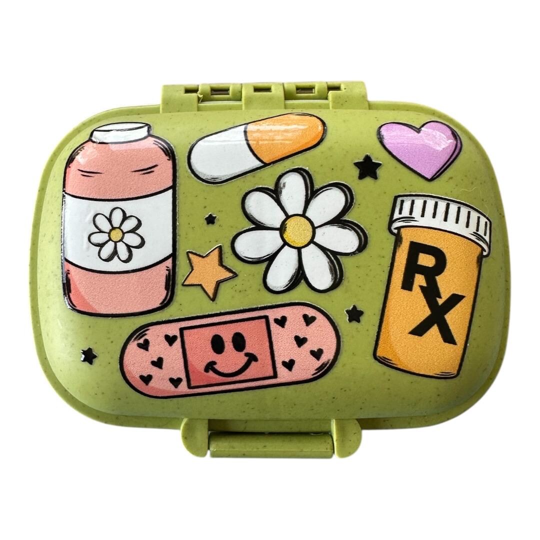 Happy Pill Box - Etsy