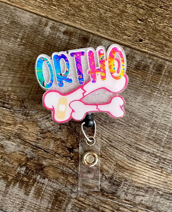 Orthopedic Interchangeable Badge Reel Ortho - Etsy