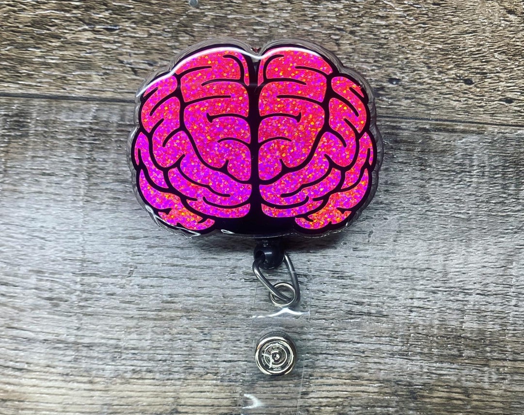 Brain Badge Real Neurology Neurologist ID Card Holder - Etsy UK
