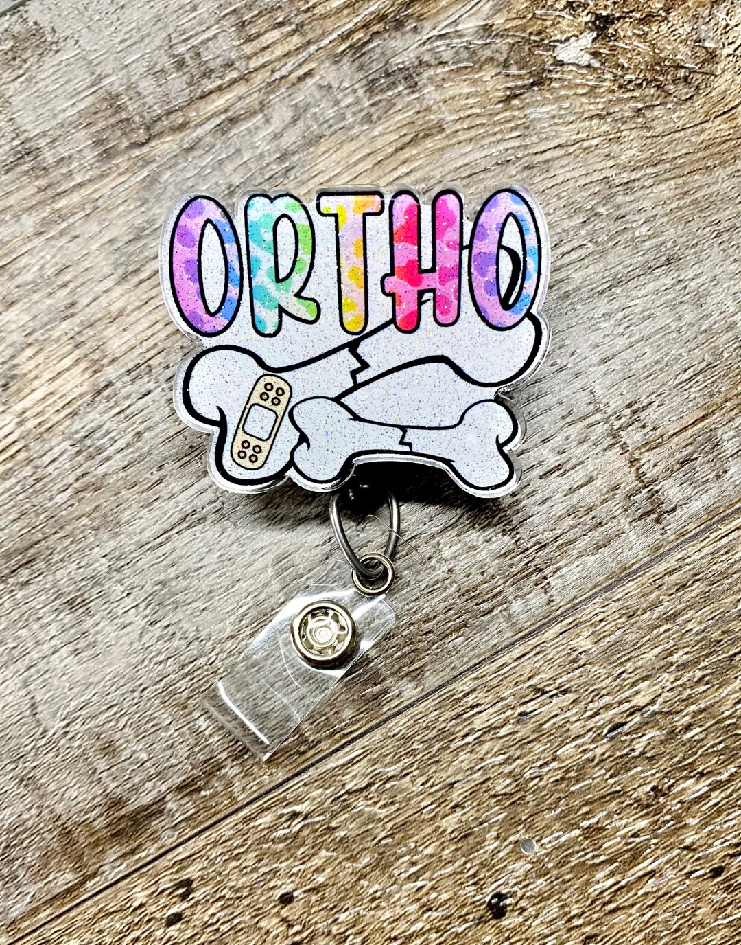 Orthopedic Badge Reel Ortho ID Card Holder - Etsy