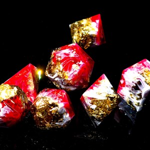 Bloodlines - Astarion BG3 - Gold, Red, and Black Handmade Sharp Edge ...