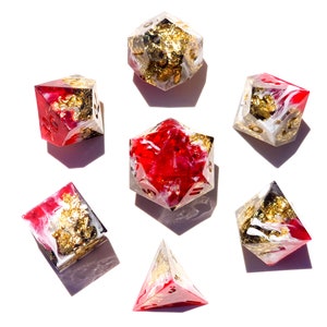 Bloodlines - Astarion BG3 - Gold, Red, and Black Handmade Sharp Edge ...