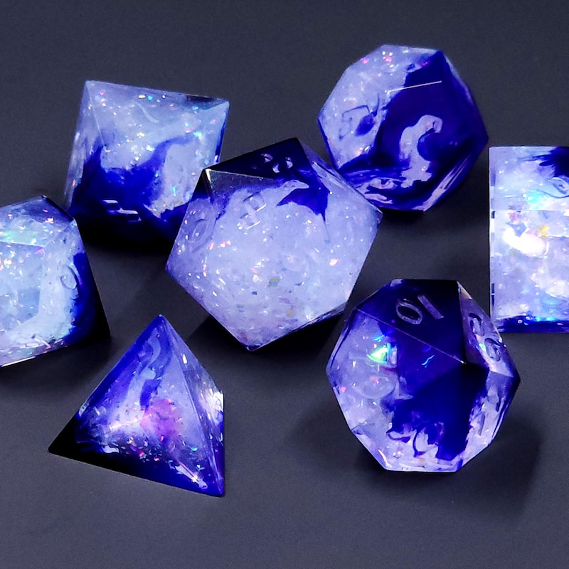 Crystal Dice - Etsy