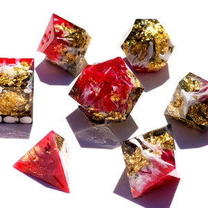 Bloodlines - Astarion BG3 - Gold, Red, and Black Handmade Sharp Edge ...