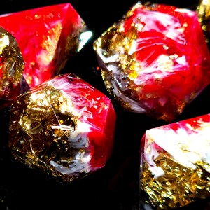 Bloodlines - Astarion BG3 - Gold, Red, and Black Handmade Sharp Edge ...