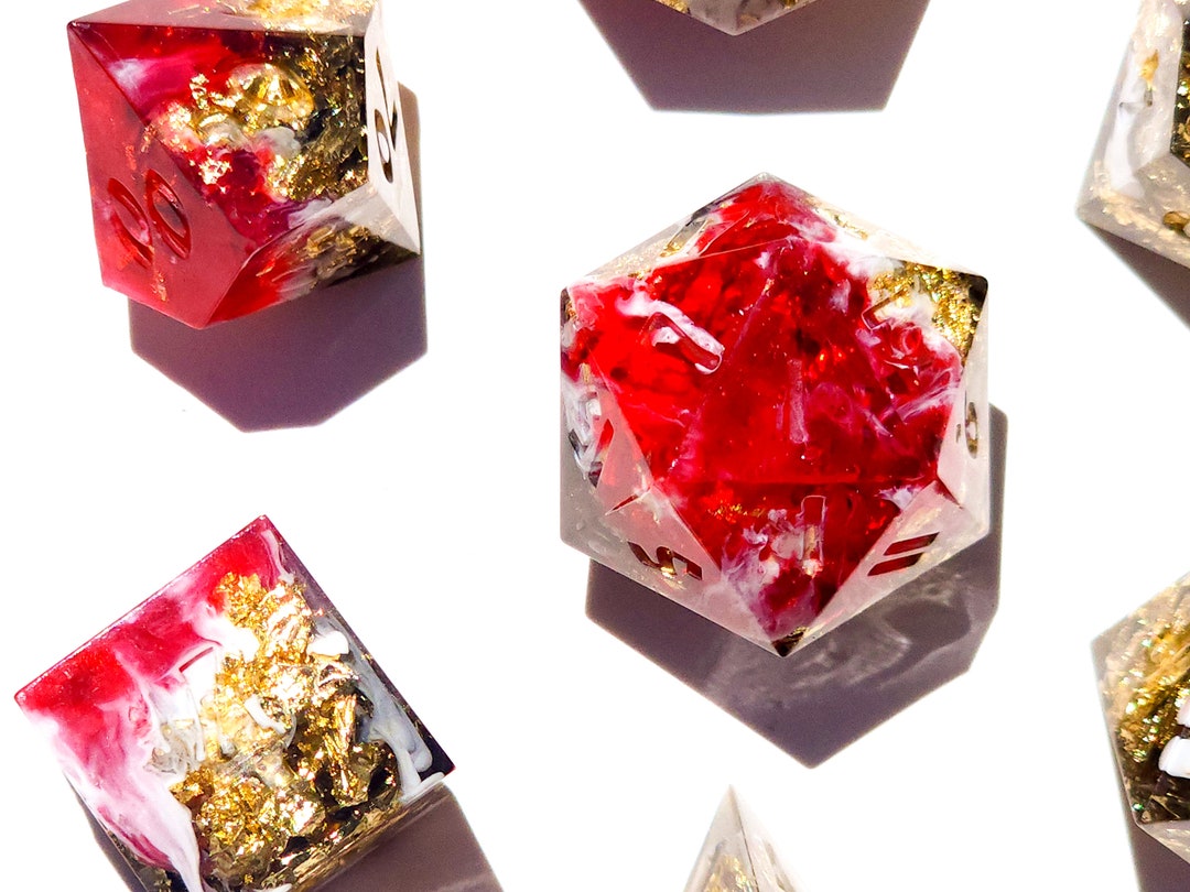 Bloodlines - Astarion BG3 - Gold, Red, and Black Handmade Sharp Edge ...