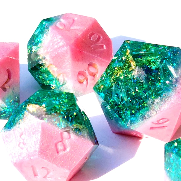 Pink Dice - Etsy