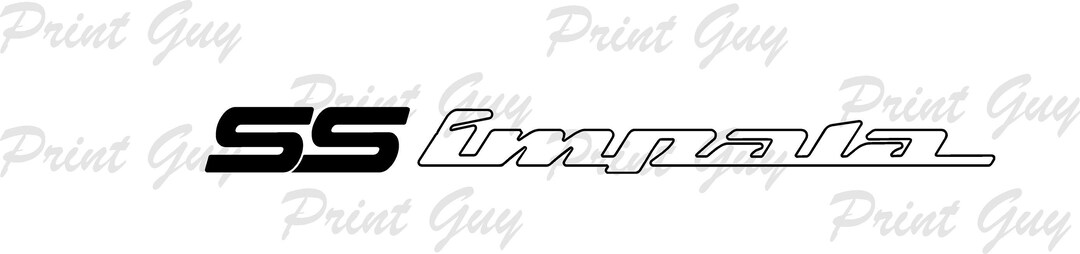 SS Impala | High Resolution Svg. - Etsy Canada