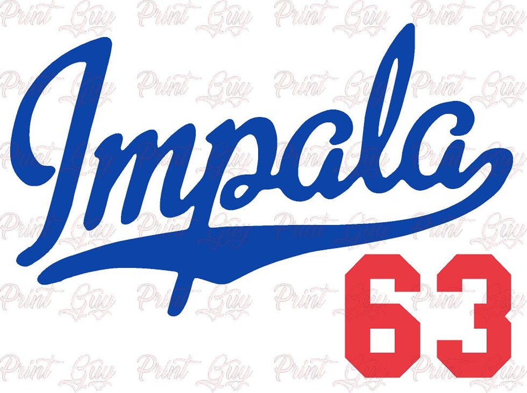 1963 Chevy Impala Digital Logo for Printing PDF | PNG | Ai | Eps - Etsy