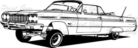Chevy Impala Coloring Pages