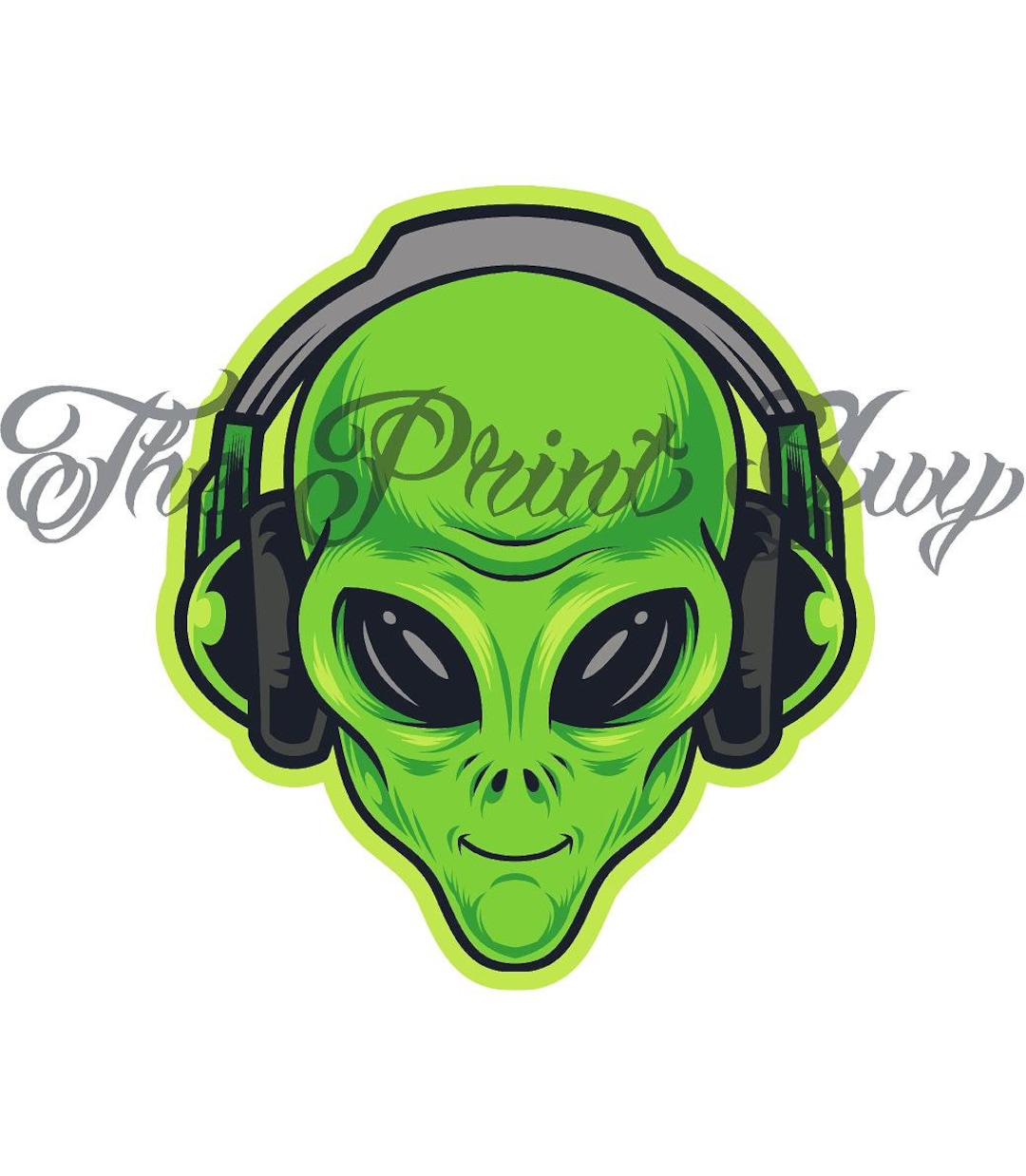 High Resolution Green Alien | Digital Download | .jpg | .png | PDF - Etsy