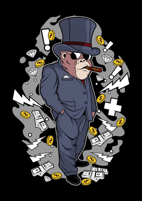 High Resolution Money Man Digital Download .png - Etsy