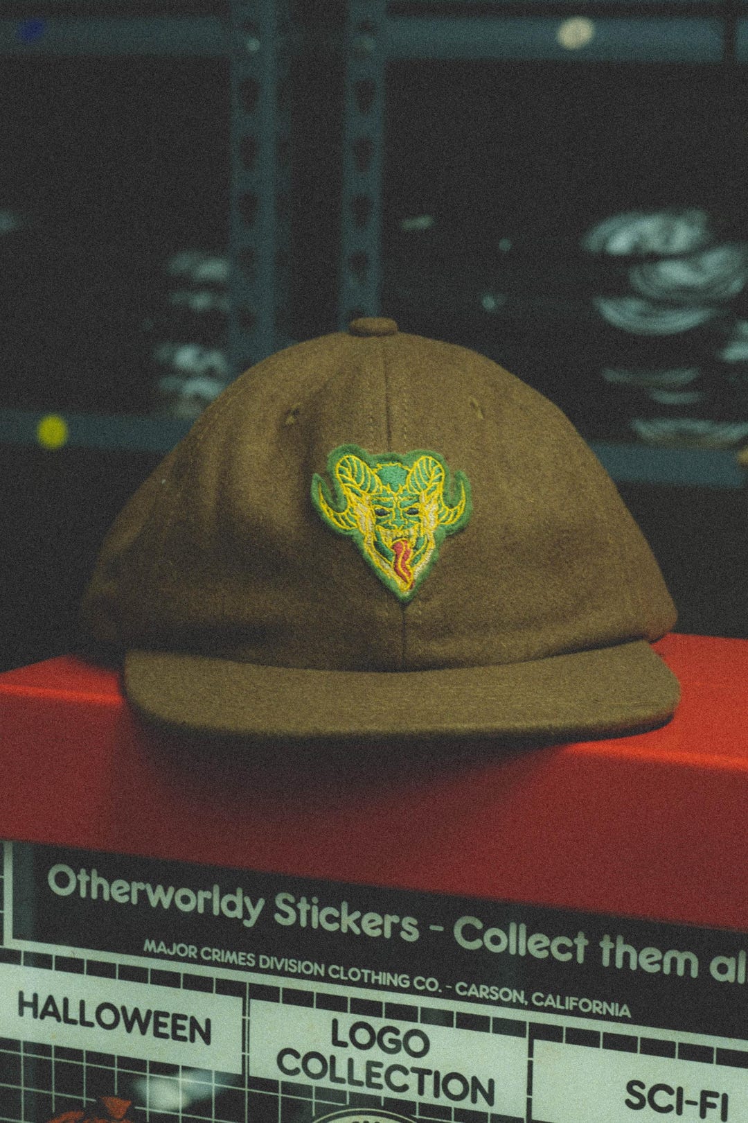 Classic Krampus Patch on Wool Hat - Etsy