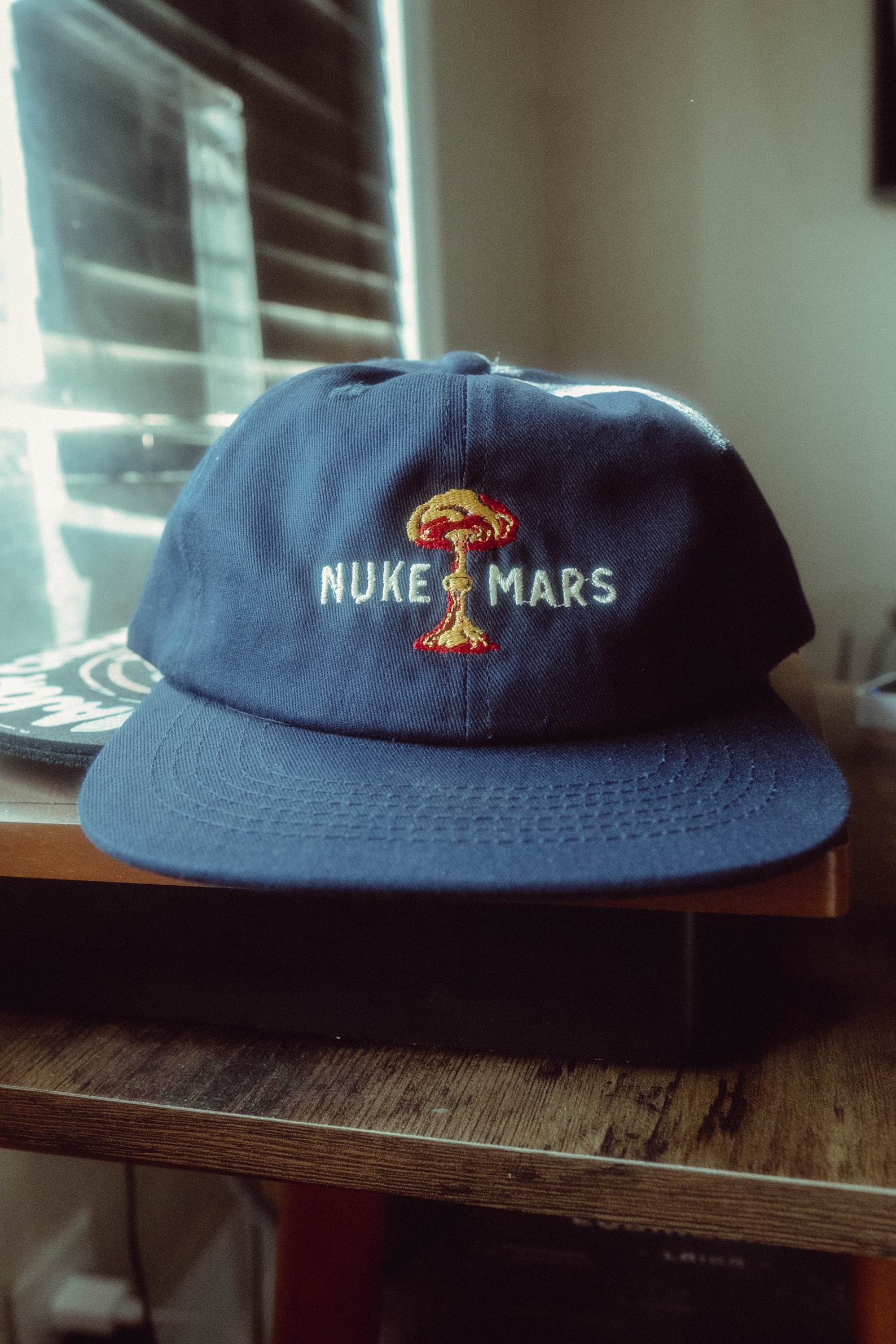 Nuke Mars Retro Cap Free Shop Sticker new Vintage Style - Etsy UK
