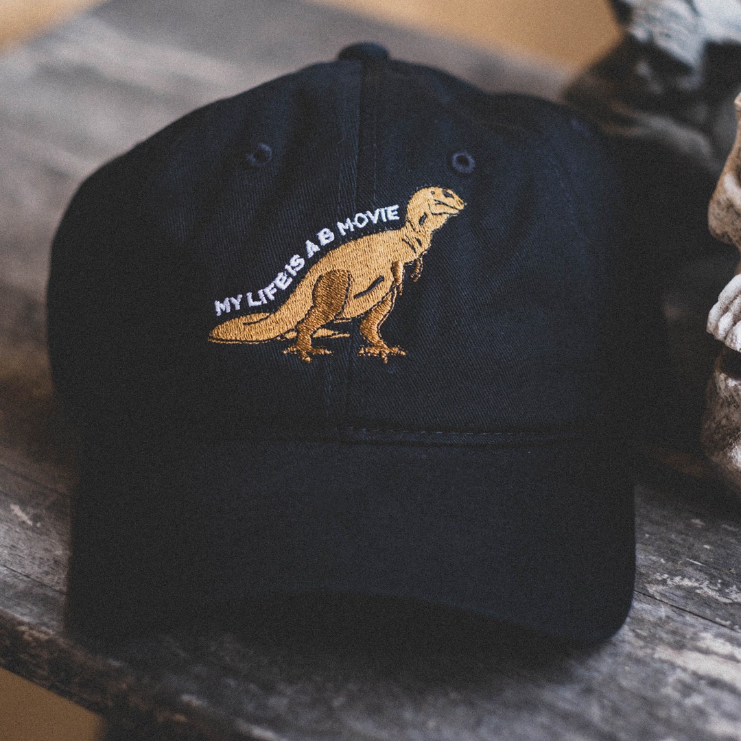 My Life is a B Movie T-rex Cap - Etsy