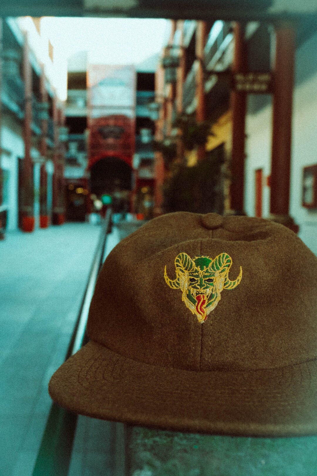 Classic Krampus on Wool Hat - Etsy