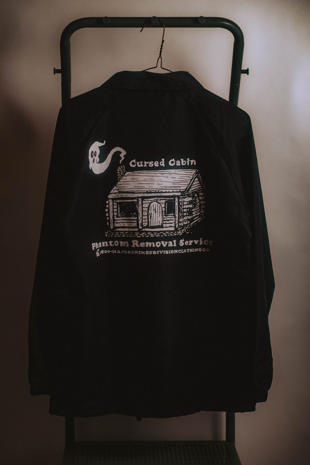 Cursed Cabin Windbreaker Jacket - Etsy