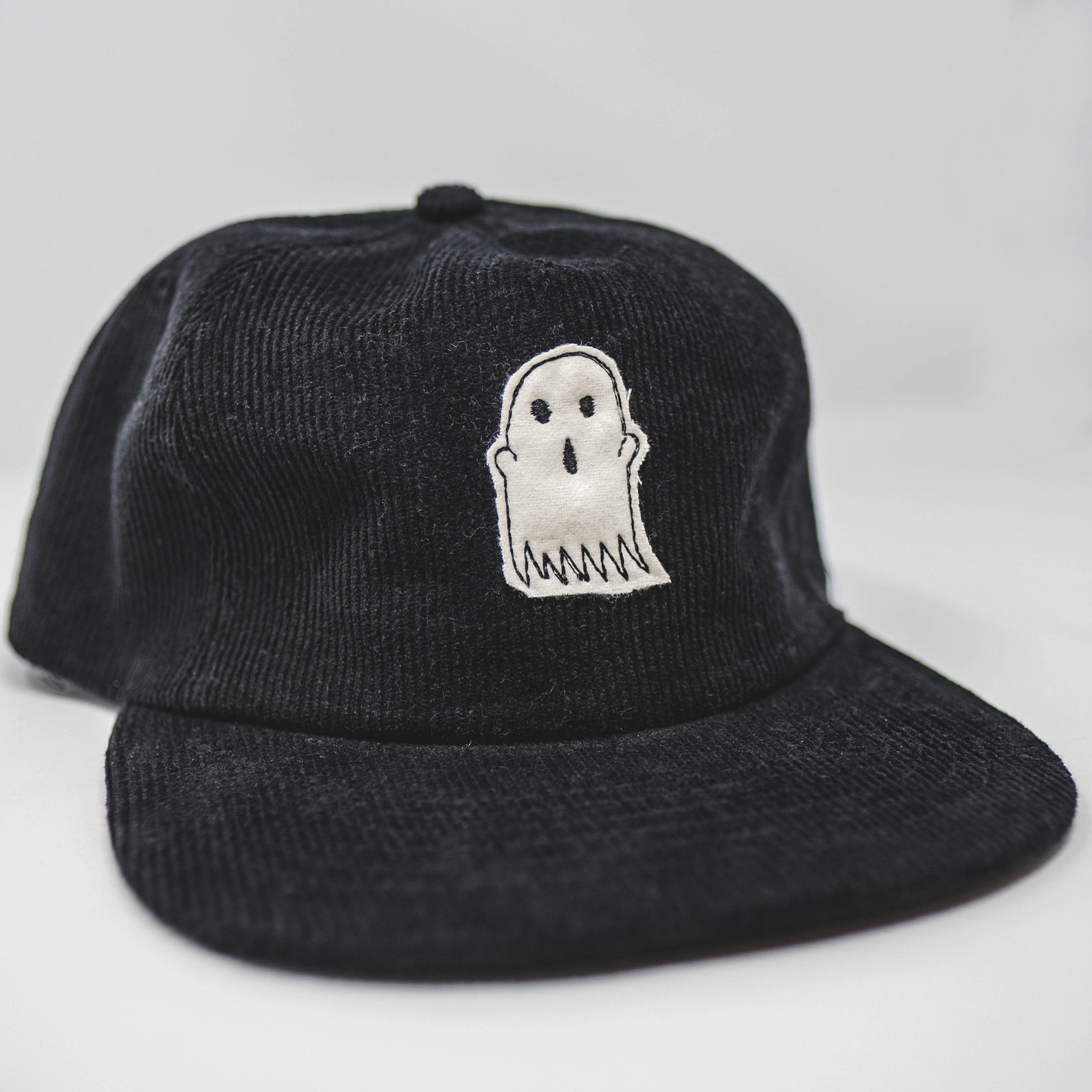 Limited Run Corduroy Cloth Ghost // Hand Cut Cap - Etsy