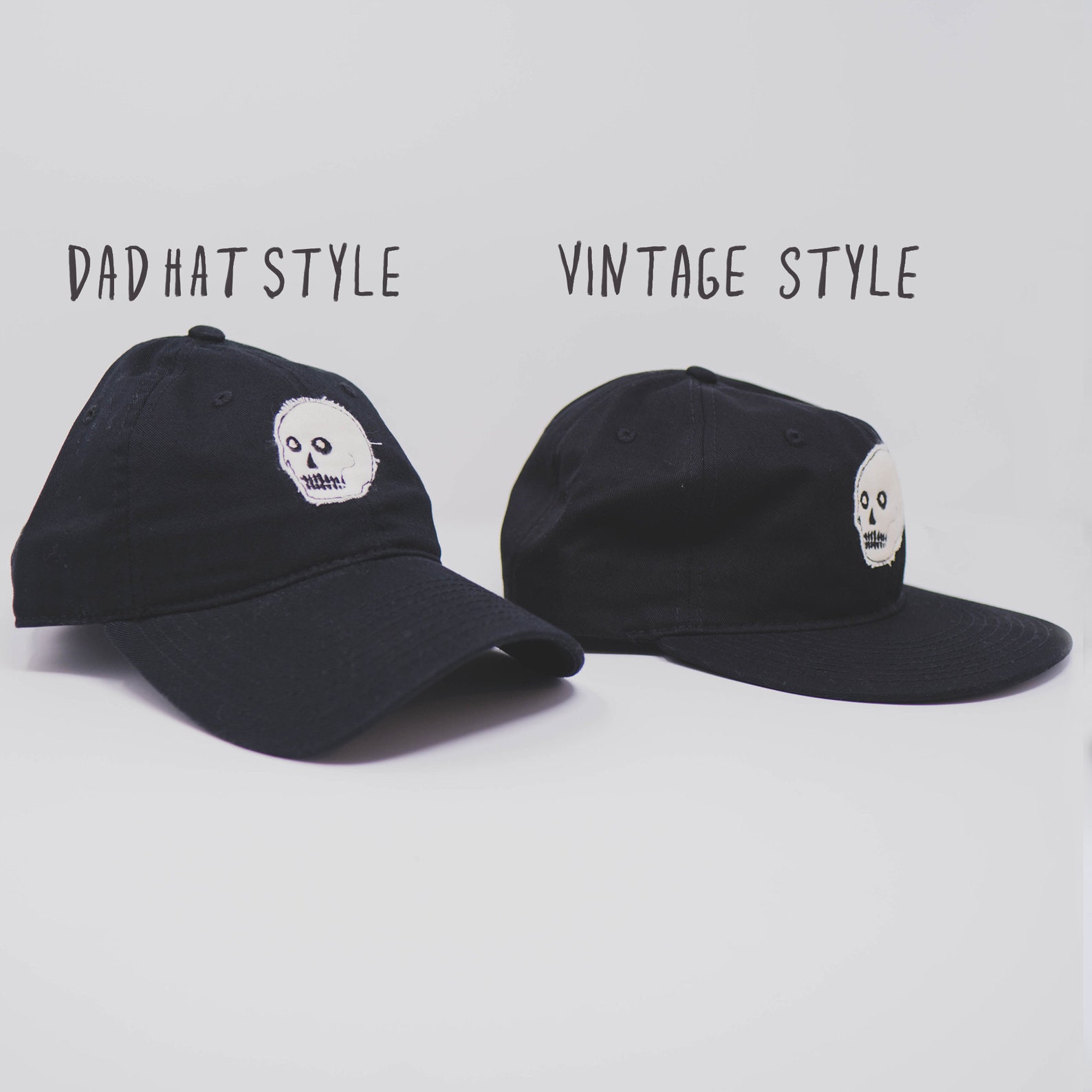 Cloth Skull // Hand Cut Cap - Etsy